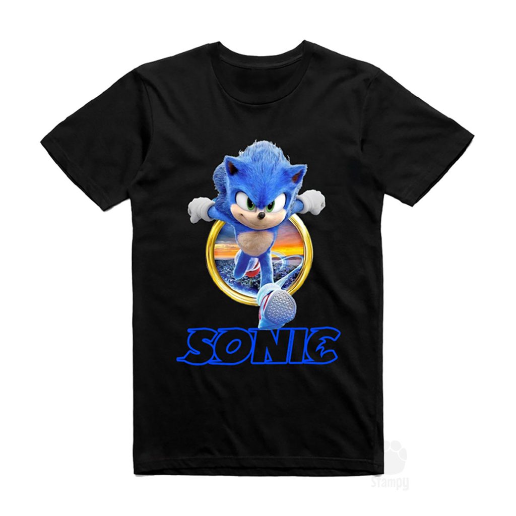 Camiseta de Sonic para niños - 1185